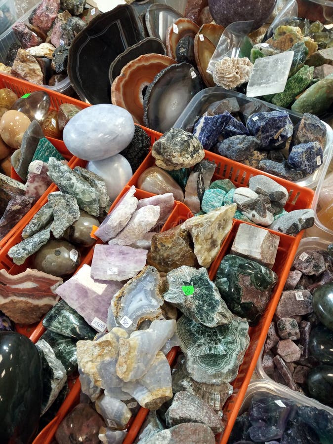 Different mineral stones stock image. Image of quartz - 258958965