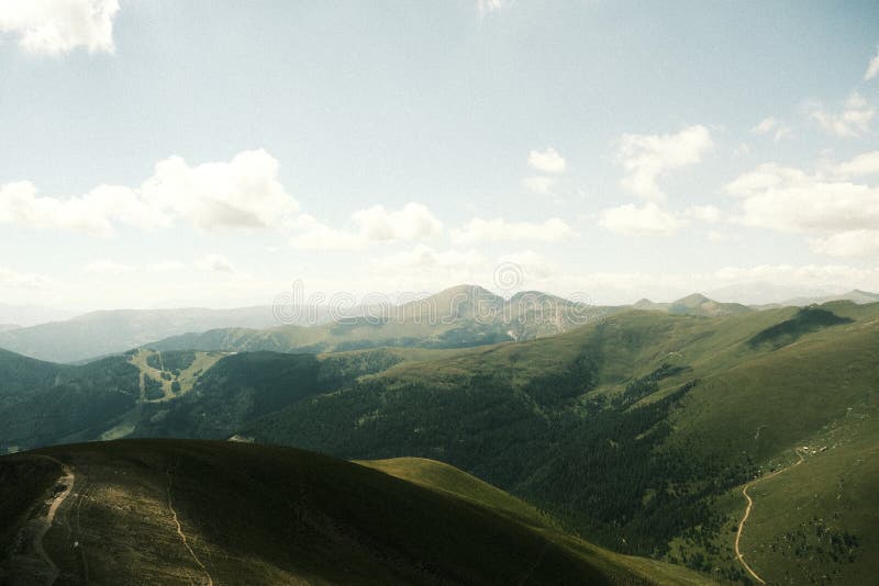 Mountain Formations Looking Beautiful Stock Image - Image of highland ...