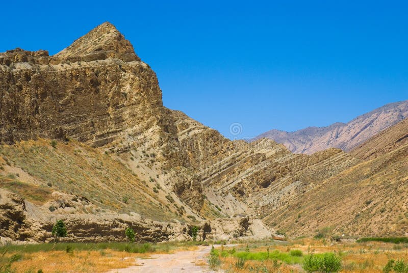 Different Mountains in Turkmenistan Stock Image - Image of travel ...