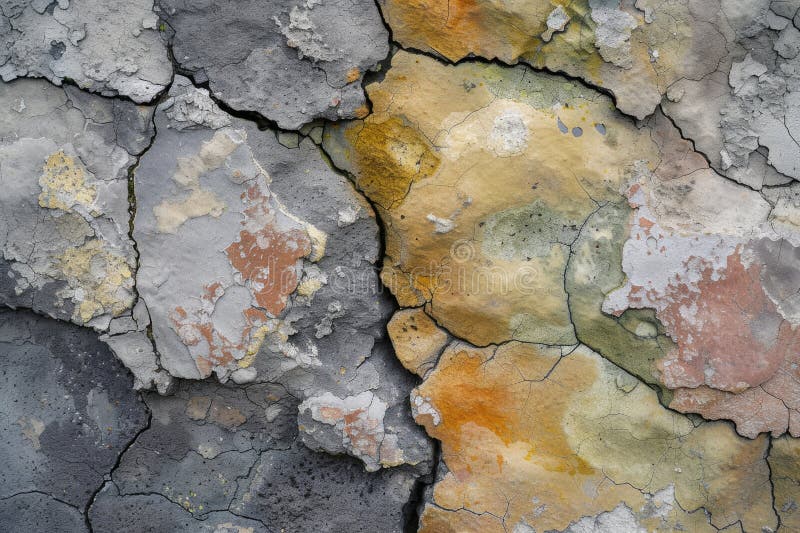 Different Natural Earth Textures Mixed in Beautiful Abstract Background ...