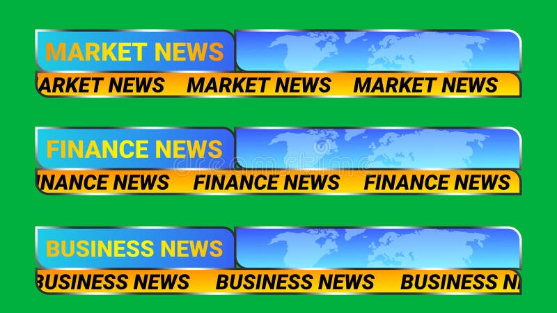 Different News Catagory Lines with Text Space Stock Photo - Image of ...