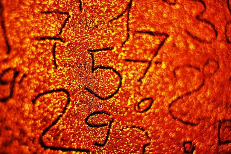 Mathematics Background Different Numbers Pattern Stock Photos - Free ...