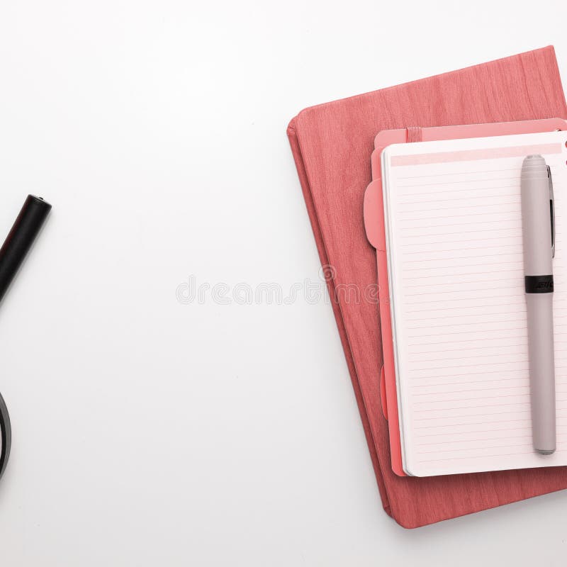 Different Office Supplies, Colored Stickers, Notebooks. Pens, Pencils ... Different Office Supplies, Colored Stickers, Notebooks. Pens, Pencils ...