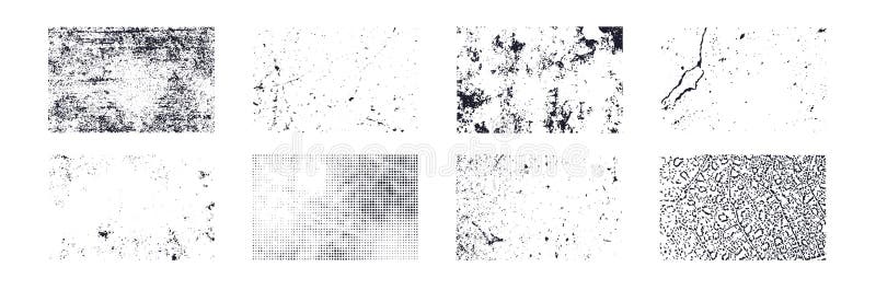 Different Paint Textures with Drop Ink Splashes. Overlays Stamp Texture ...