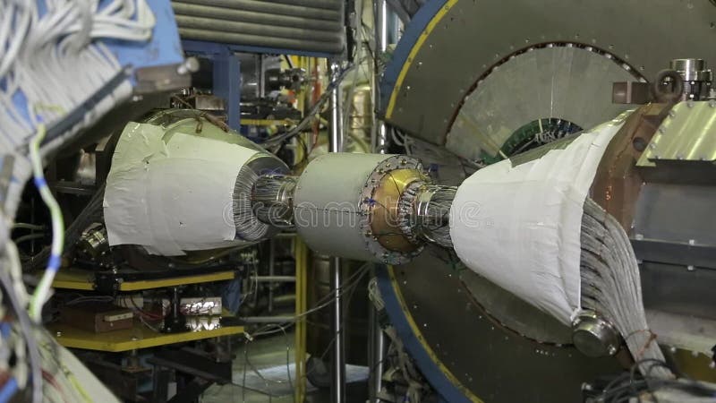 Different Parts of the Electron-positron Collider 035/052 Stock Footage ...