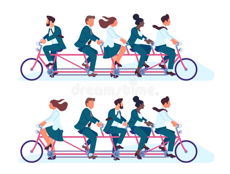 Different Path. Business Way Direction. Conflict in Office Team ...