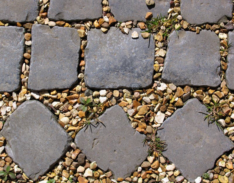 Different Patterns of Cobbles Stock Photo - Image of shingle, cobble ...