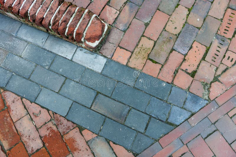Different Paving Stones in Top View Stock Image - Image of template ...