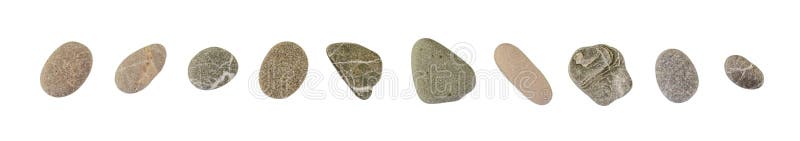 Different pebbles pavement stock photo. Image of natural - 142425124