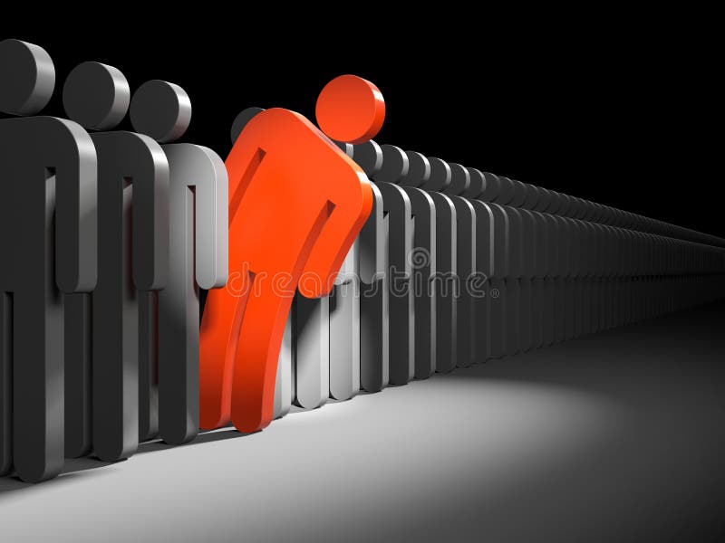 Different people stock illustration. Illustration of courage - 72798674