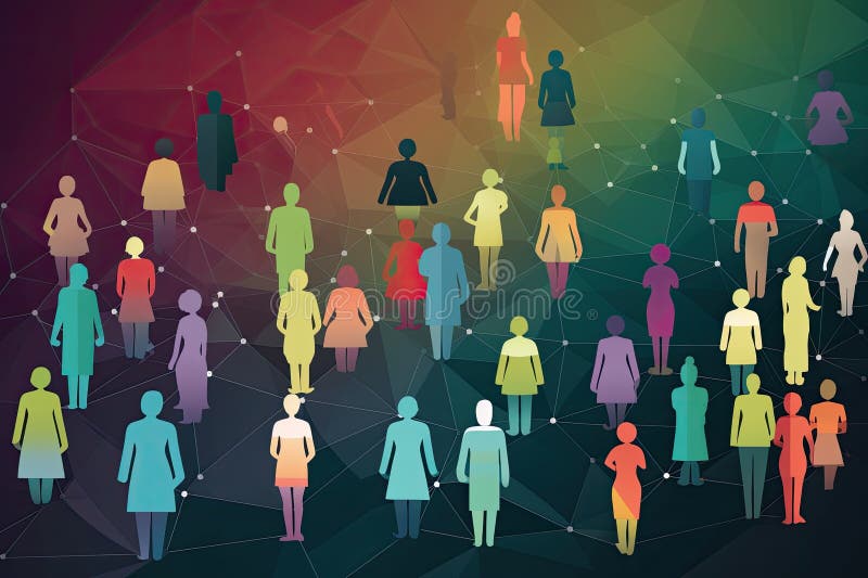 Different People and Their Social Connections in the Network ...