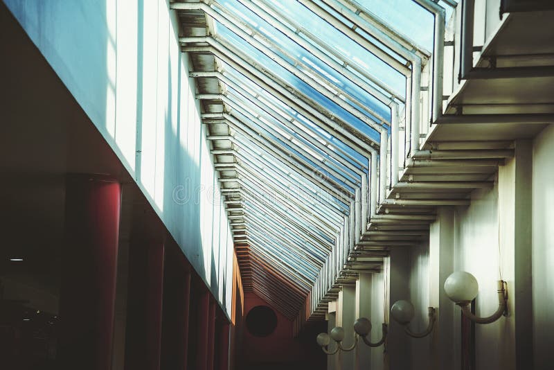 Diagonal Perspective Architecture Stock Photo - Image of modern ...