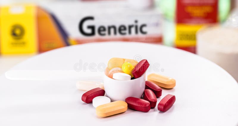 Different Pills and Boxes of Generic Medicine, Have the Same ...