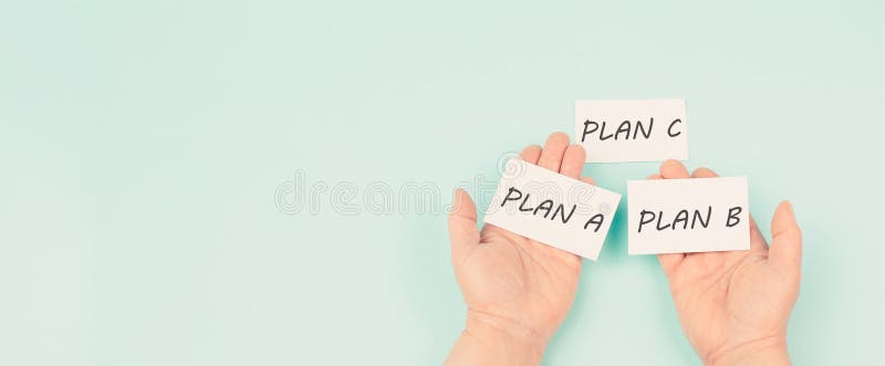 Different Plan a or B Option, Taking Opportunity, Making a Decision ...