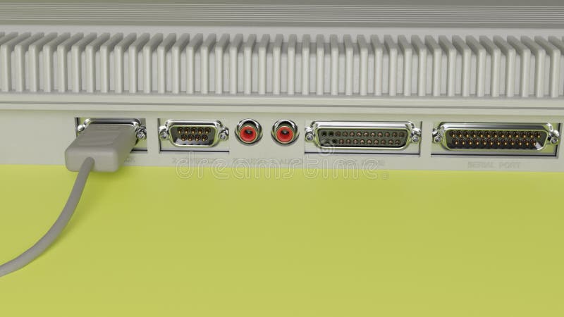 Different Different Ports on Keyboard Stock Image - Image of machine ...