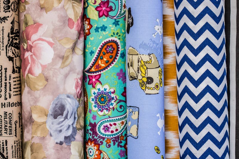 Different Preety Colorfull Cloth Textures Stock Image - Image of ...
