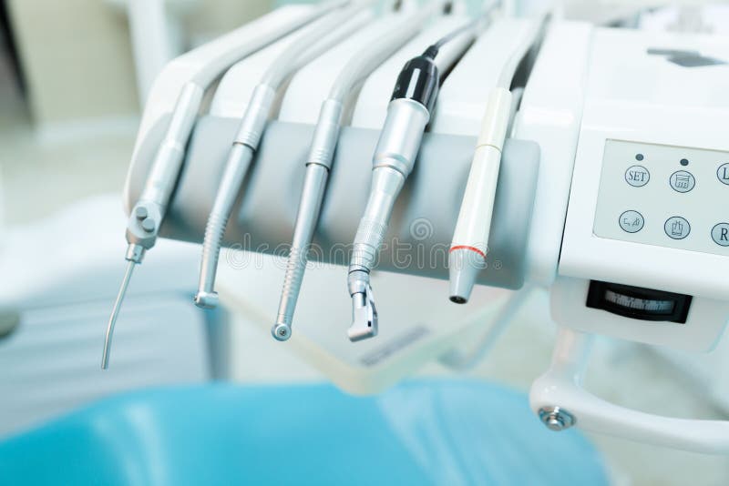 Different Professional Dentistry Tools for Good Work with Patients ...