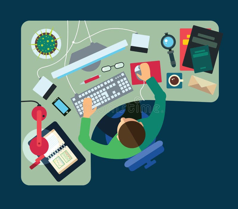 Professions Theme Stock Illustrations – 84 Professions Theme Stock ...