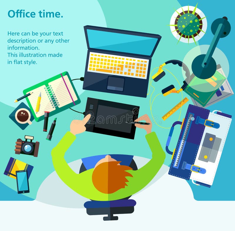 Different Professions. Bussiness Stock Vector - Illustration of artist ...