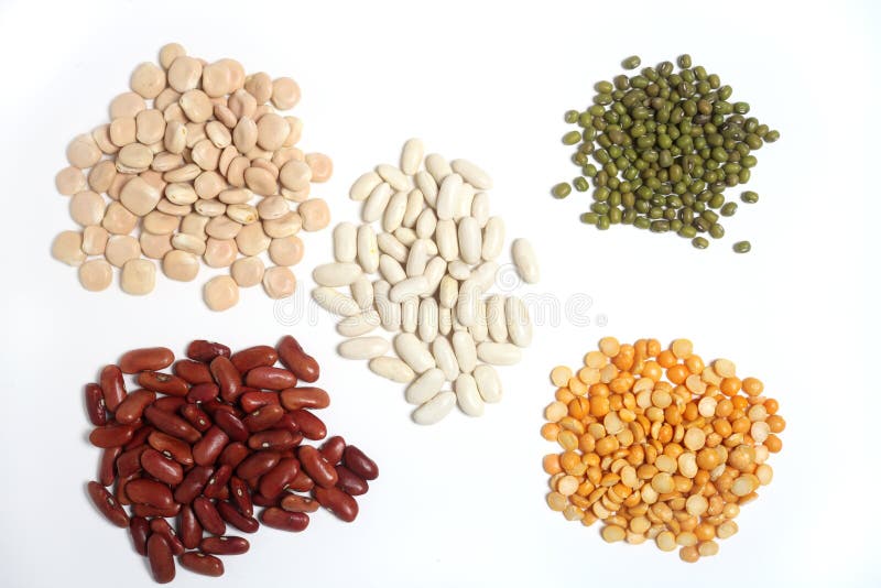 Different pulses stock image. Image of food, dried, split - 12988787