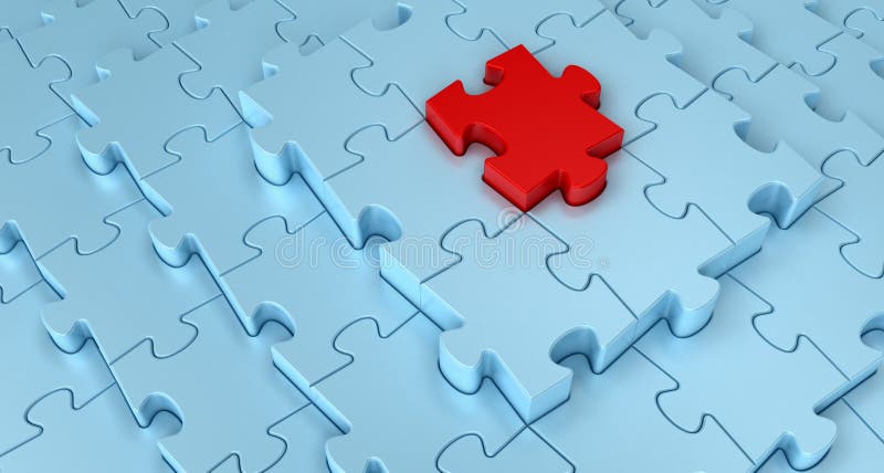 Different Puzzle stock illustration. Illustration of abstract - 10846541