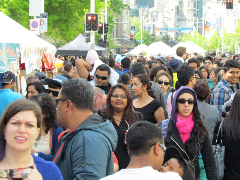 Different races in a crowd editorial image. Image of beauty - 47504265