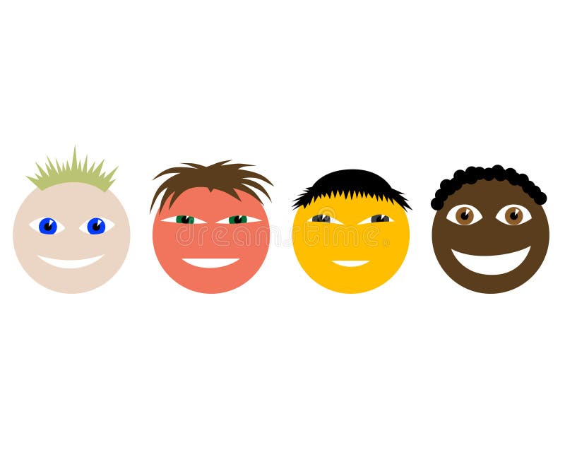 Different races stock vector. Illustration of unity - 163198038 Different races stock vector. Illustration of unity - 163198038