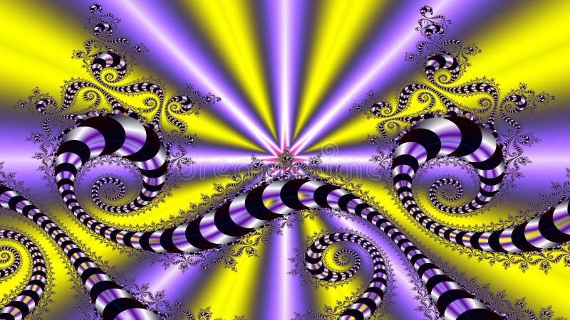 Different Reality Fractal Style Stock Illustration - Illustration of ...