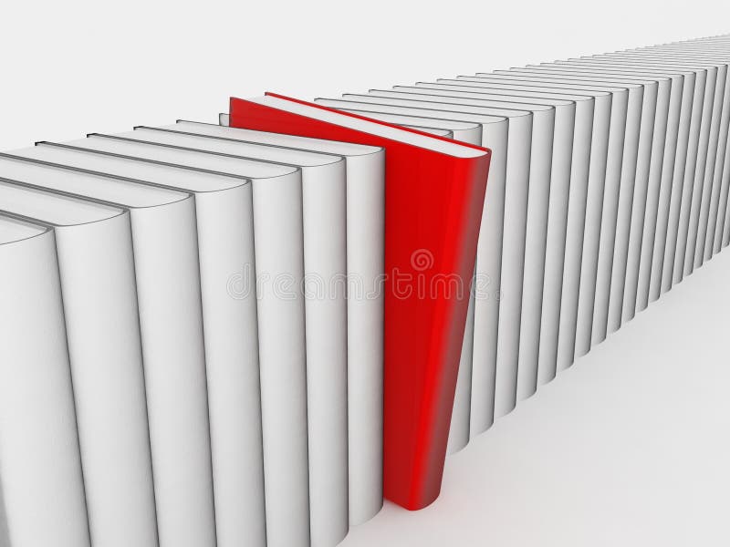 Different red book stock illustration. Illustration of administrative ...