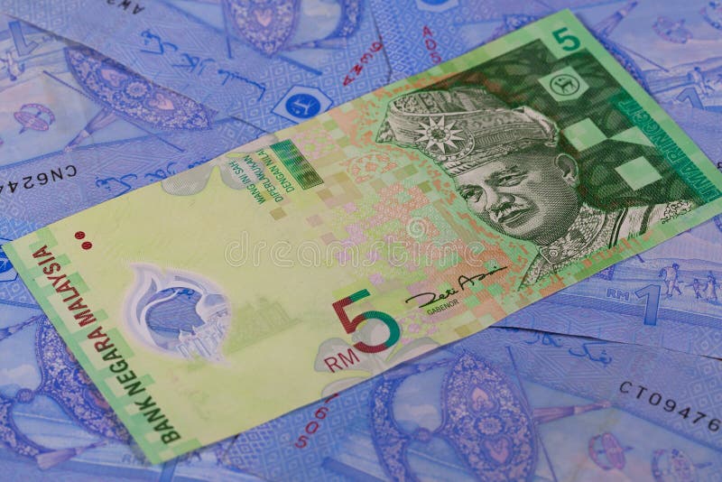 Different Ringgit Banknotes from Malaysia Stock Image - Image of ...