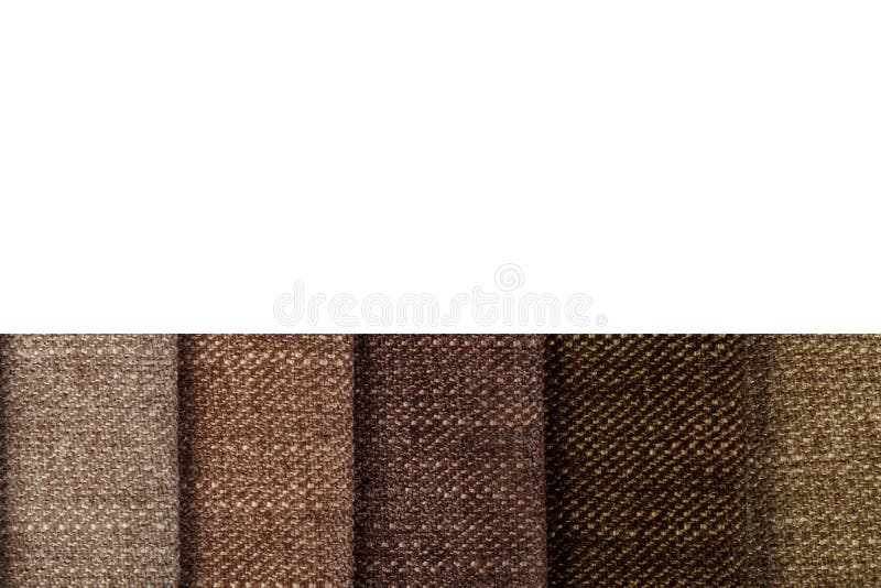 Different Samples of Textured Fabric Stock Image - Image of cloth ...