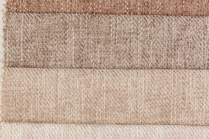 Different Samples of Textured Fabric Stock Image - Image of decoration ...