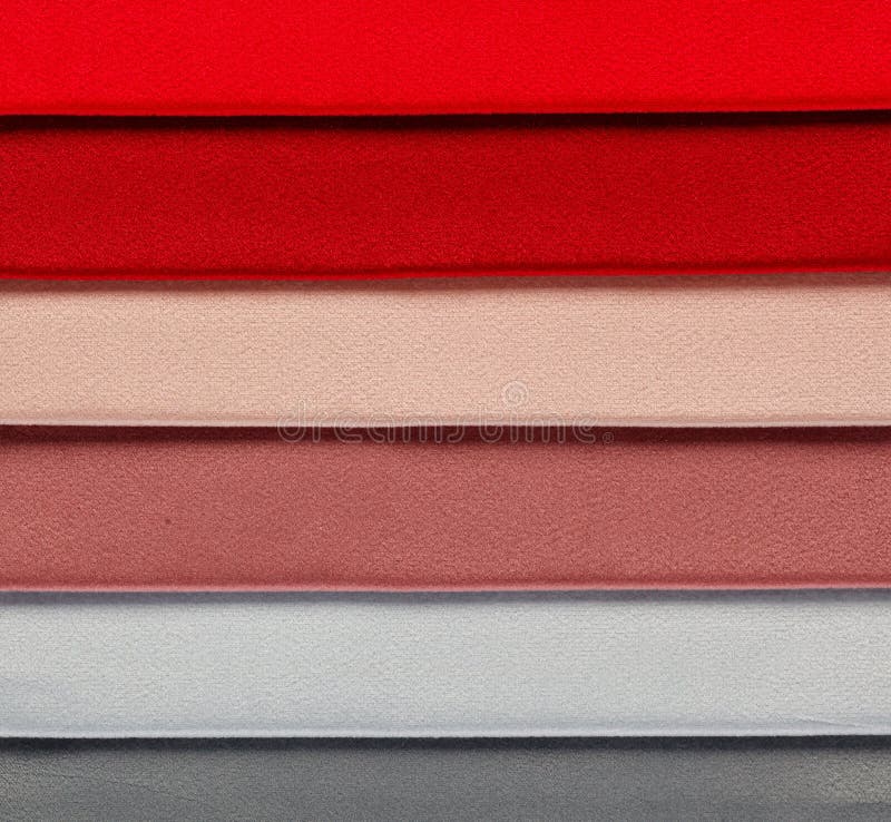Different Samples of Velvet Fabric Stock Image - Image of choice ...