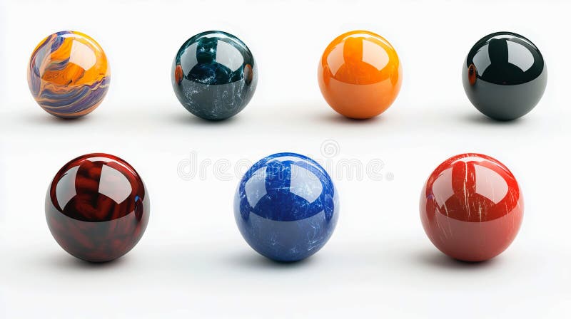 Different Set of Balls Isolated on White Stock Image - Image of tennis ...