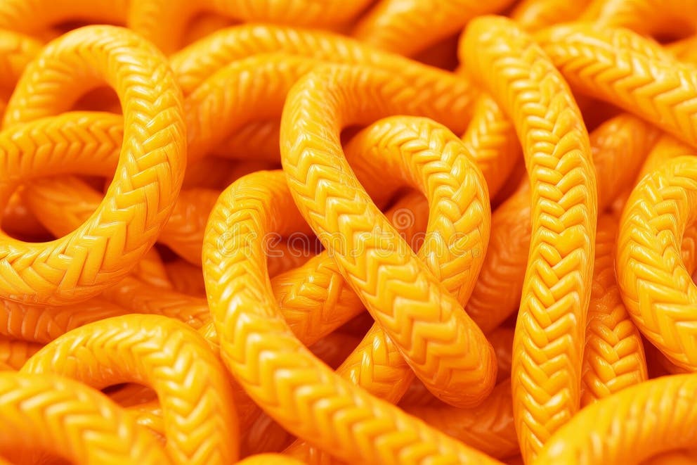 In Different Shades, Abstract Pink Forms are Pictured Close Up. Stock ...