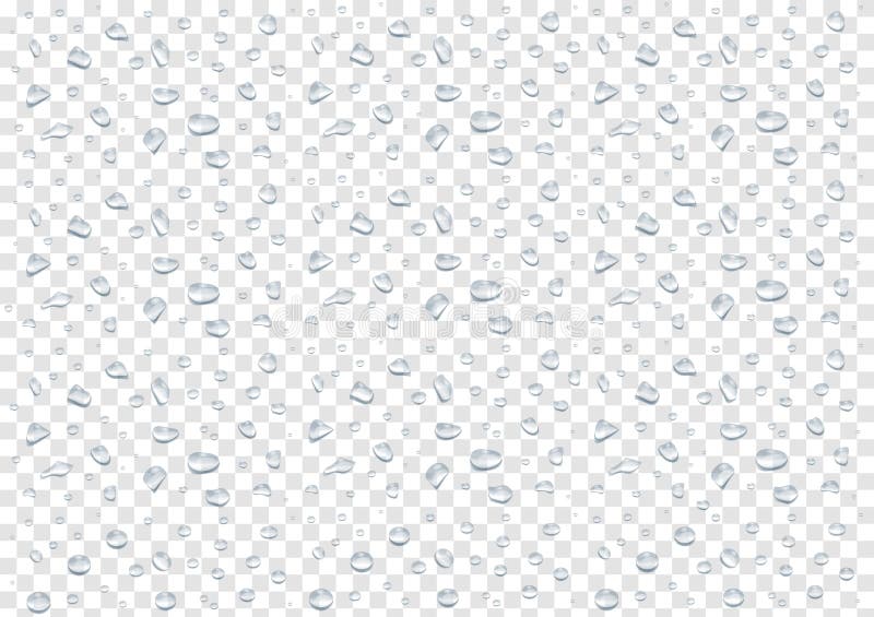 Different Shape of Small or Tiny Waterdrops Vector Isolated on ...