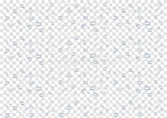 Different Shape of Small or Tiny Waterdrops Vector Isolated on ...