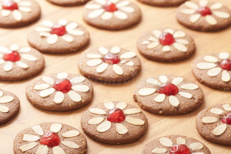 Different Shapes of Gingerbread Cookies Stock Image - Image of baking ...