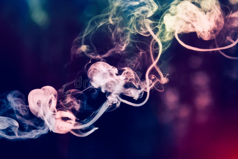 Colorful smoke. stock image. Image of mass, fume, smoke - 108776275