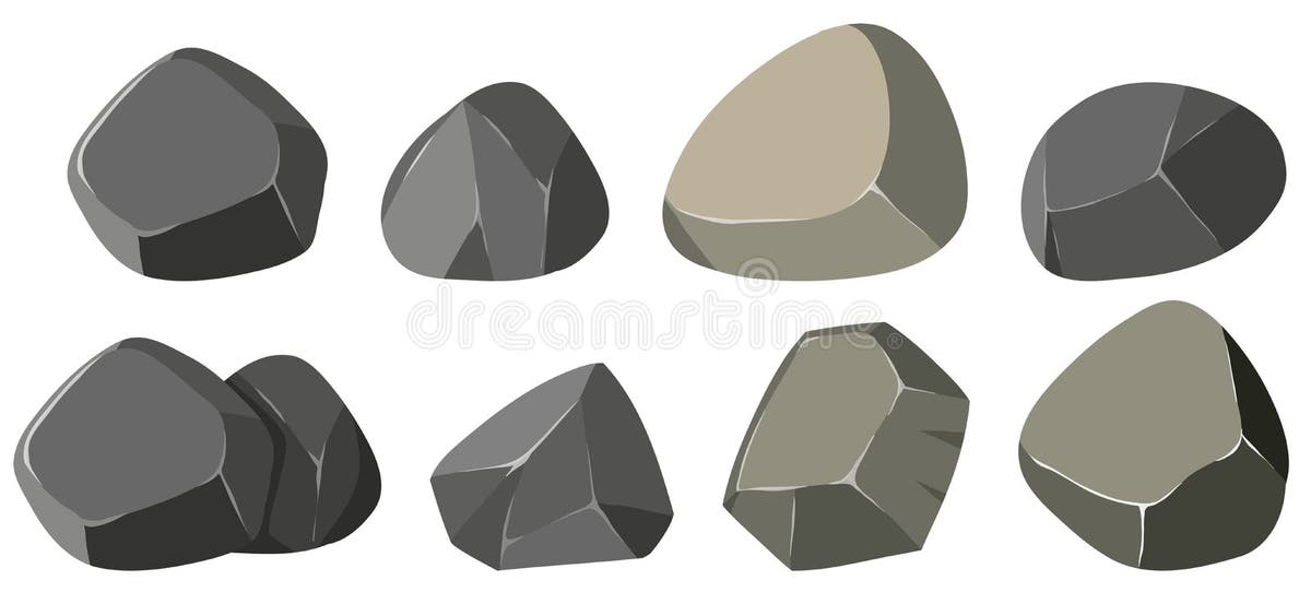 Different Rocks Stock Illustrations – 4,207 Different Rocks Stock ...