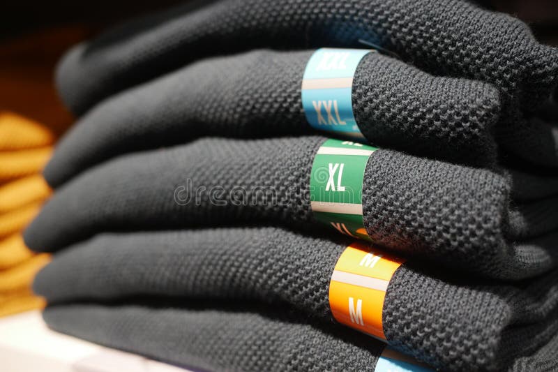 XXL Size Clothing Label Tag Stock Photo - Image of template, patch ...