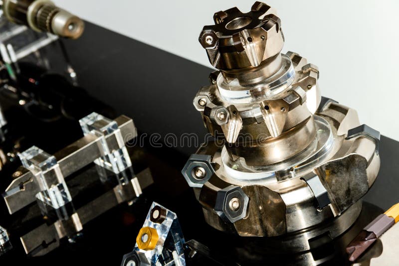 Metal Milling Cutter for Manufacturing Stock Photo - Image of factory ...