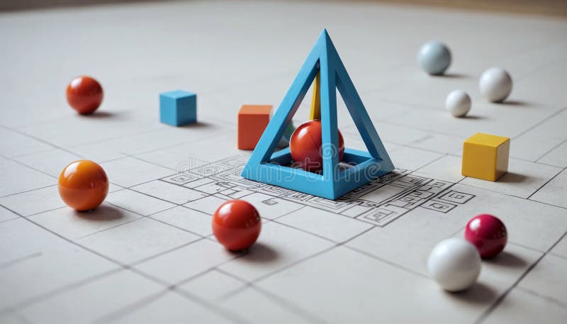 Different Sized and Different Colored Geometric Shapes for Learning ...