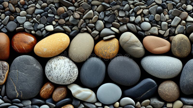 Sized Pebbles Stock Illustrations – 260 Sized Pebbles Stock ...