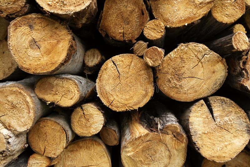 Log stack, wood background stock image. Image of sized - 252528357