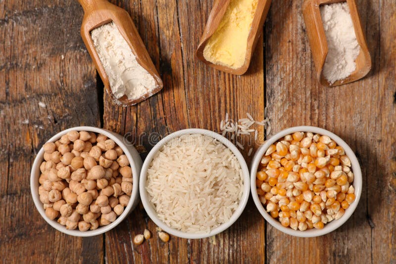 Different sort of flour stock image. Image of selection - 110606937