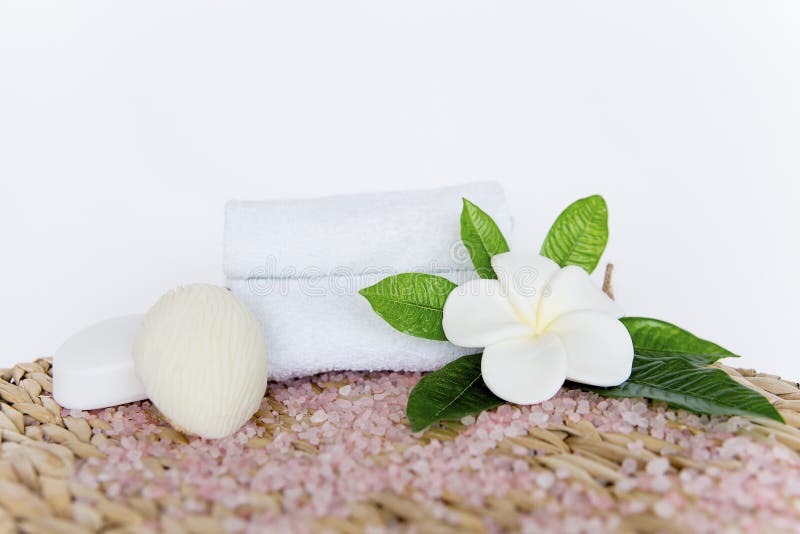 Different spa things stock image. Image of lotion, freshness - 101565243