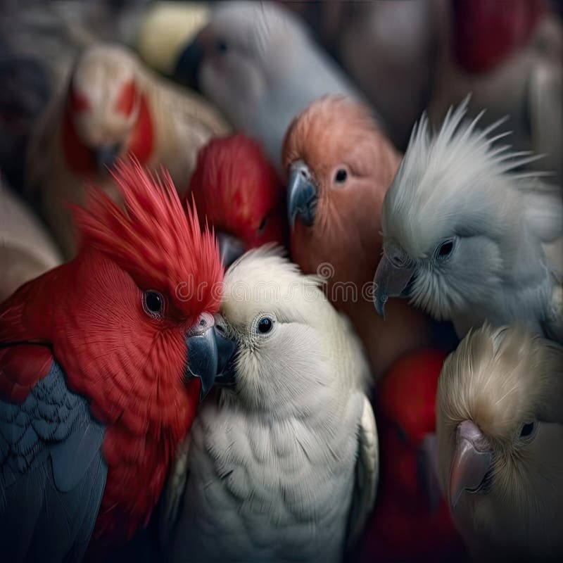 Different Species of Birds, Each with Their Own Unique Feathers and ...