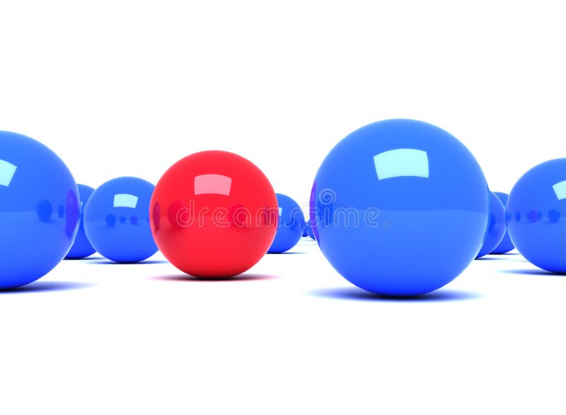 Set of Different Spheres stock illustration. Illustration of graphic ...