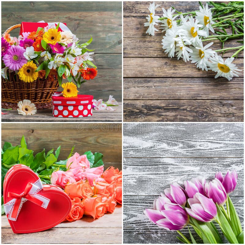 Different Spring Flowers stock photo. Image of pink, birthday - 85886504